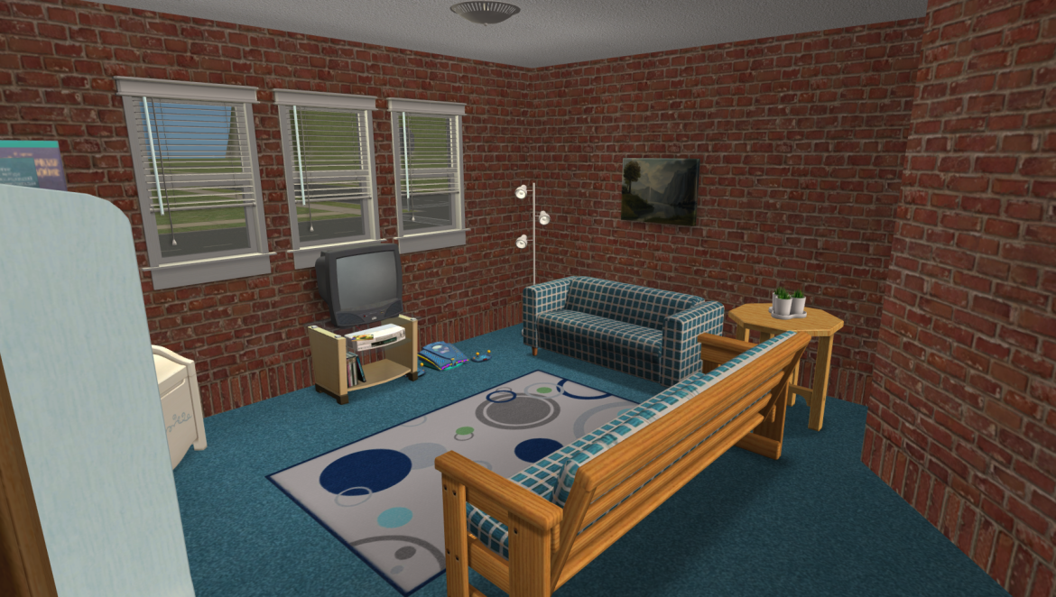 Sims 2 Pleasantview Orphanage House | Lot Download | Pleasant Sims