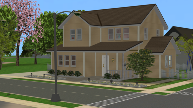 Sims 2 Pleasantview Orphanage House | Lot Download | Pleasant Sims