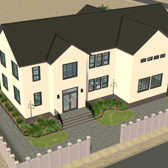 Sims 2 Pleasantview Orphanage House | Lot Download | Pleasant Sims