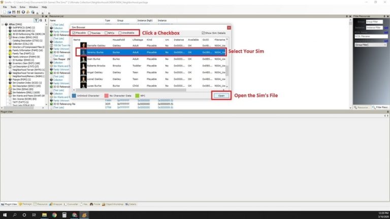 How to Change A Sim’s First and Last Name in Sims 2