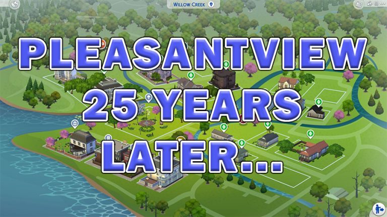 The Sims 4 Pleasant Sims Save ~ 25 Years After Sims 2 | Pleasant Sims