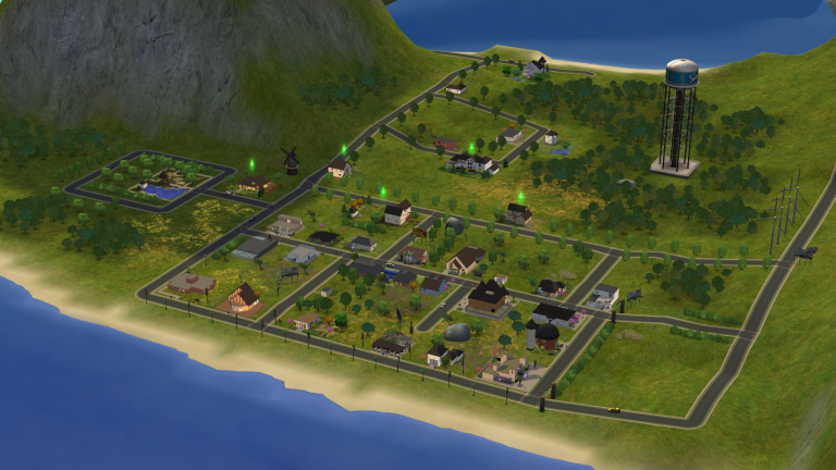 My Perfect Pleasantview ~ Sims 2 Maximum Maxis Lore | Pleasant Sims